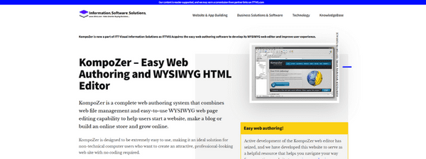 8 Awesome Open Source Dreamweaver Alternatives - I.T. For Less