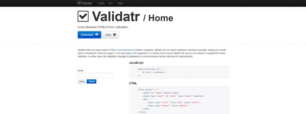 Top 10 Jquery Plugins For Form Validation It For Less