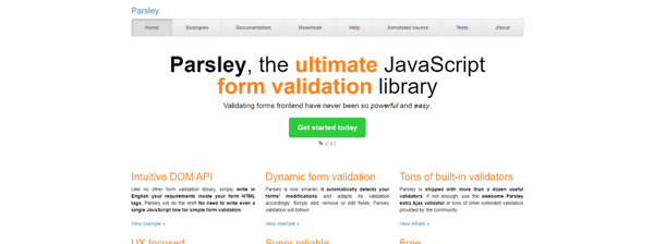 Top 10 Jquery Plugins For Form Validation It For Less
