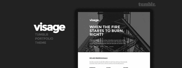 20 Best Tumblr Portfolio Themes For 2014 - I.T. For Less